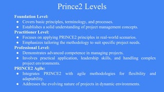 Prince2 certification Training in Bangalore | PPT