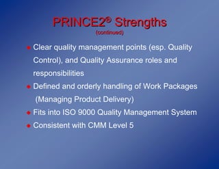 Prince2 Complement Pmbok | PDF