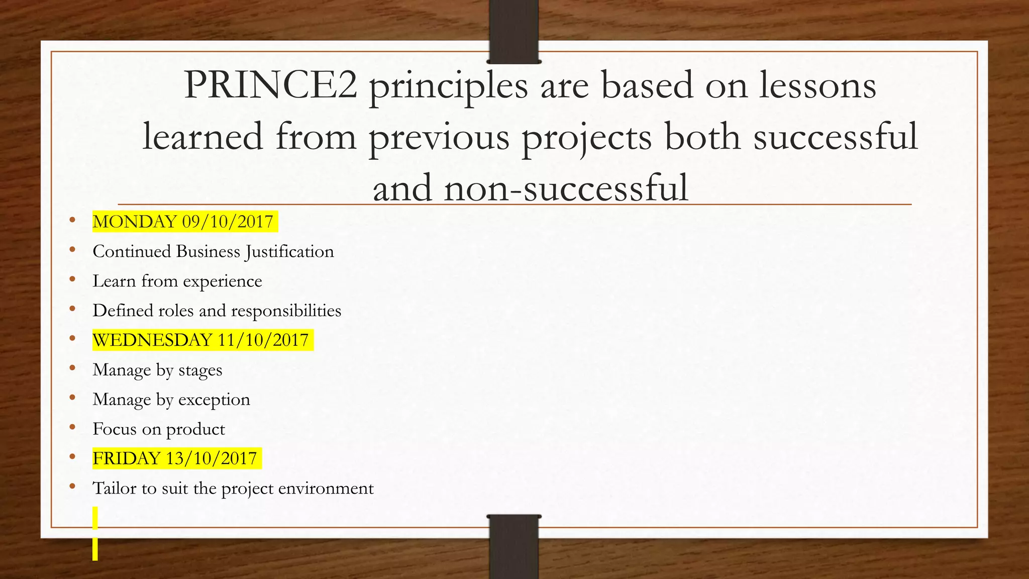 Prince 2 introduction | PPTX