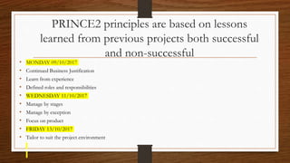 Prince 2 introduction | PPTX