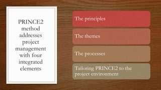 Prince 2 introduction day 1 | PPT