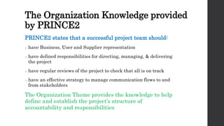 0rganization Theme Prince2 | PPTX