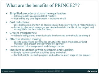 PRINCE2 Project Management Quick Guide | PPSX