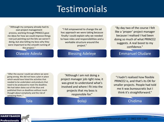 Prince2 quick guide | PPT