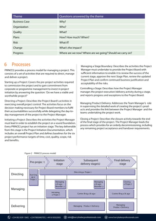 PRINCE2 quick guide | PDF