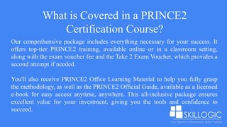 PRINCE2 Training Course in Bangalore.... | PPTX | Business Administration | Business