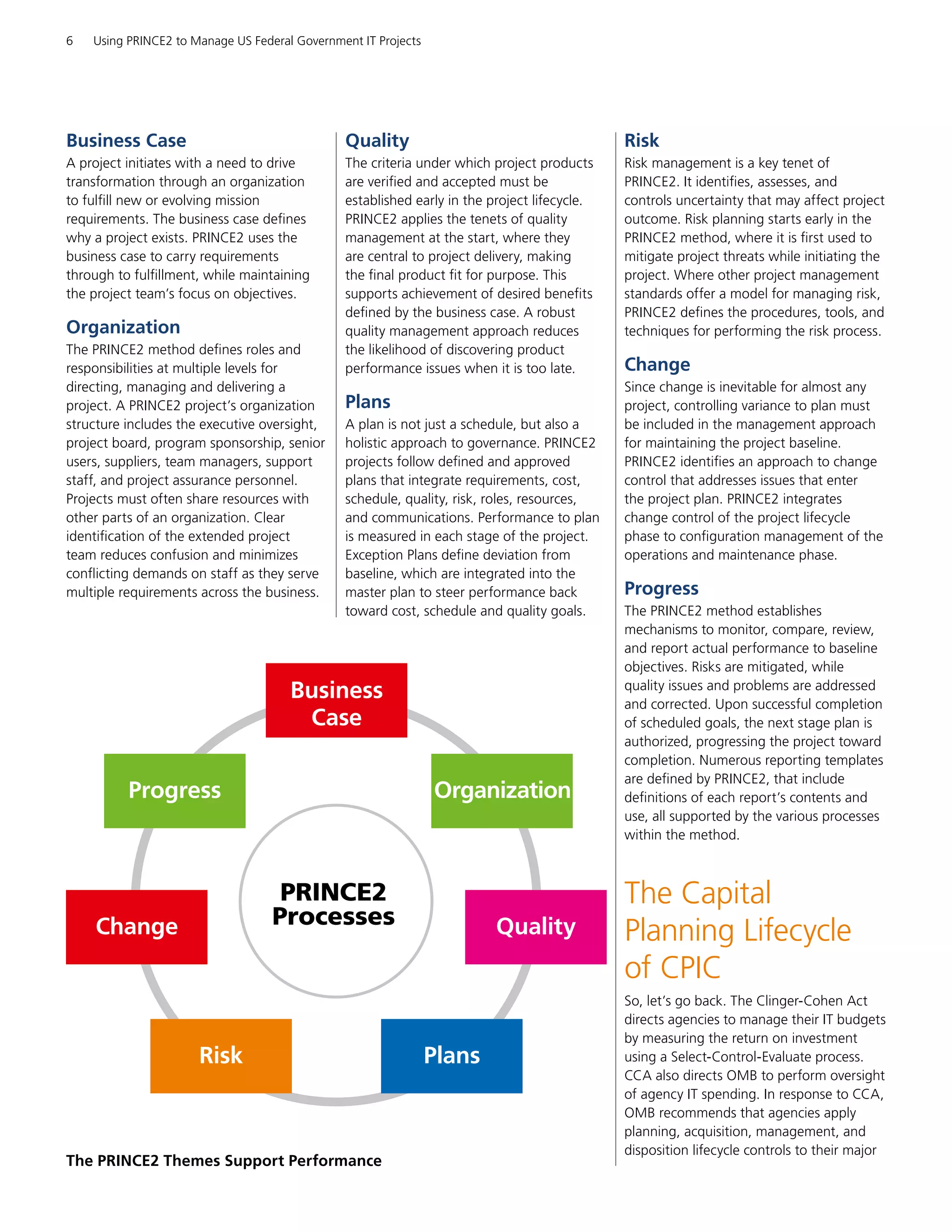 Prince2 us fed_pro_sept09 | PDF