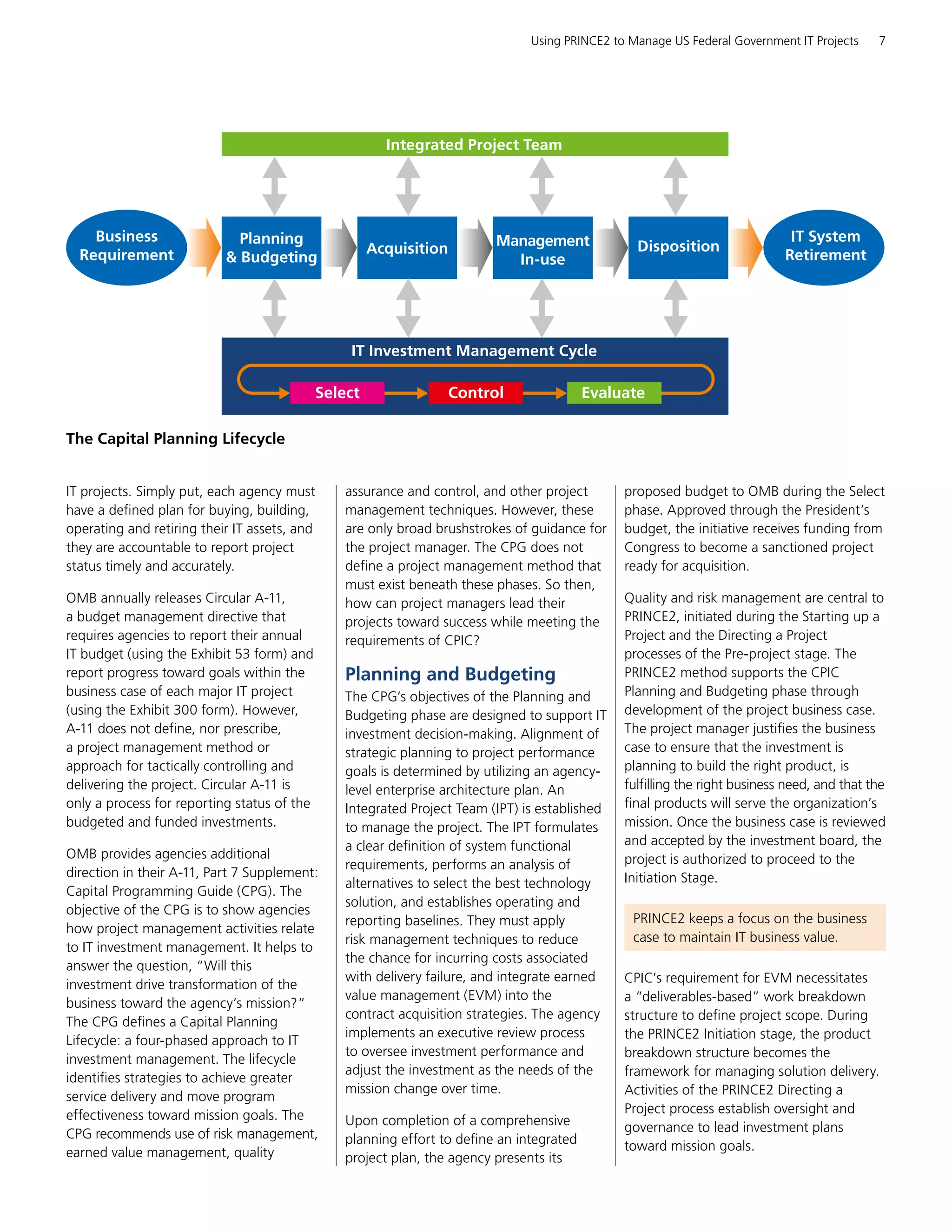 Prince2 us fed_pro_sept09 | PDF