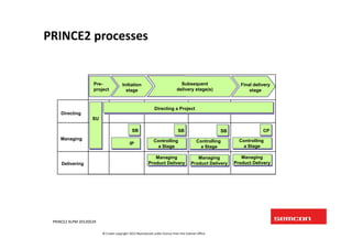 Prince 2 + XLPM - Semcon - Bert Hedeman | PDF