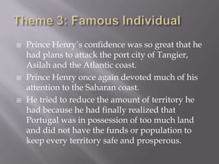 Prince henry ‘the navigator’ powerpoint | PPTX