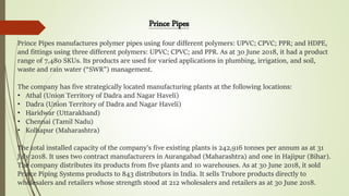 Prince pipe (IPO) | PPTX