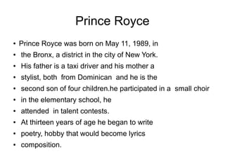 Prince royce terminado | ODP