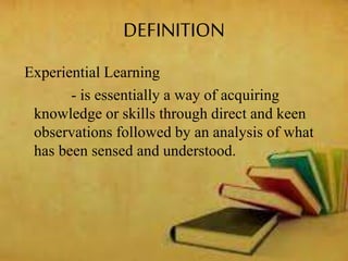Experiential Learning | PPTX