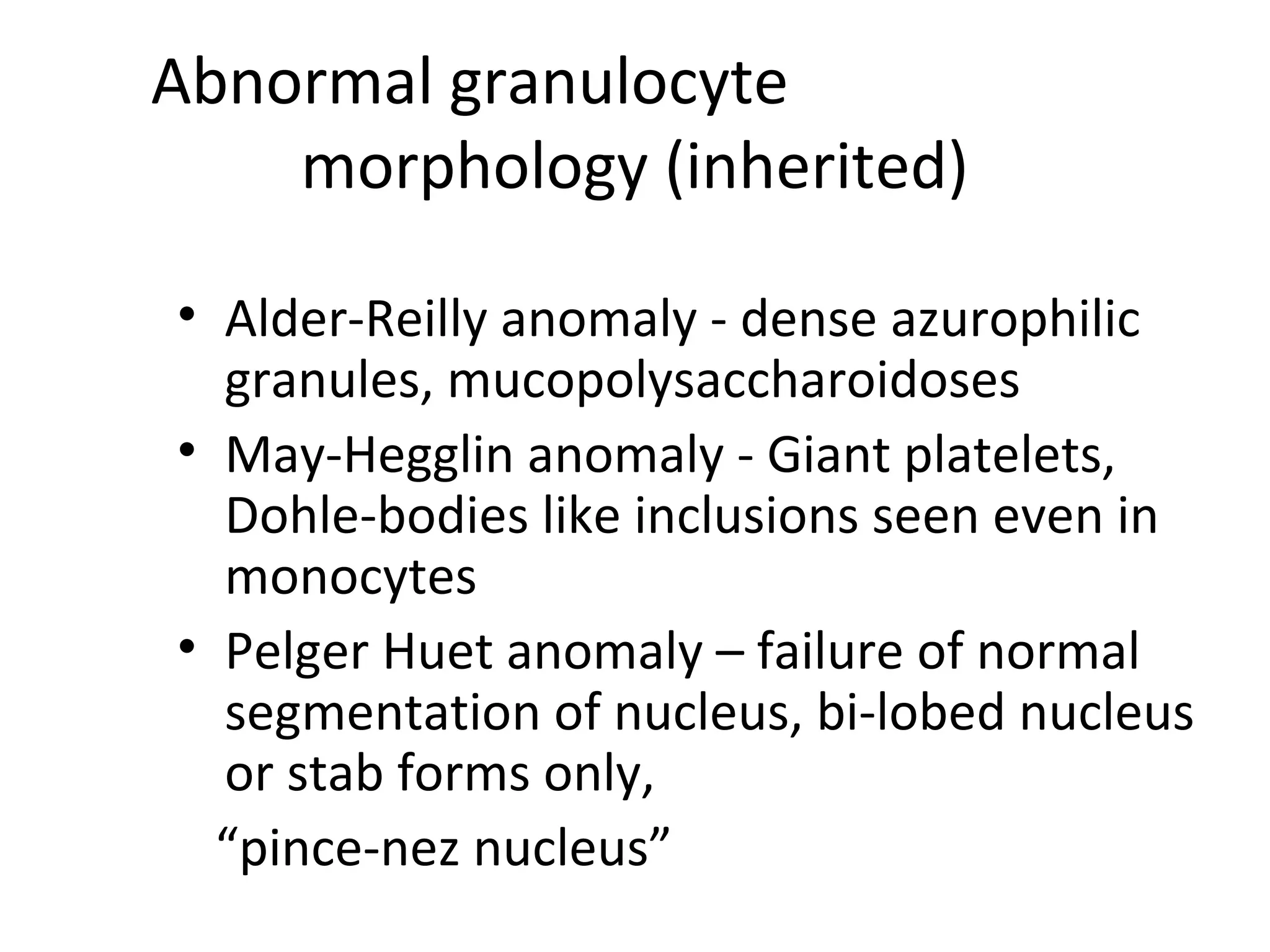 Morphology of white blood cells | PPT