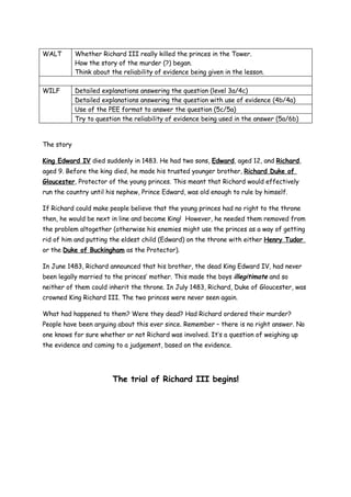 Princes In The Tower | DOC