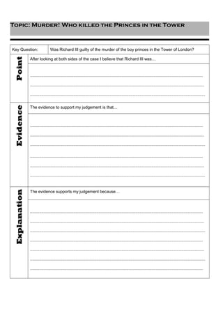 Princes In The Tower | DOC