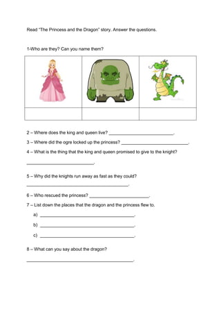 Princess and the dragon | DOCX | Fantasy | Genres