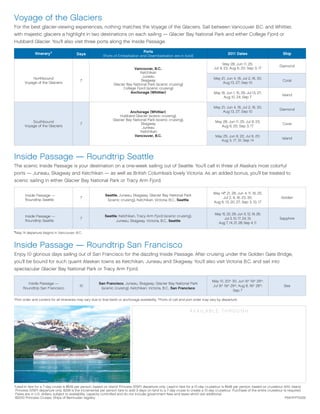 Princess cruises 2011-ak-overview | PDF