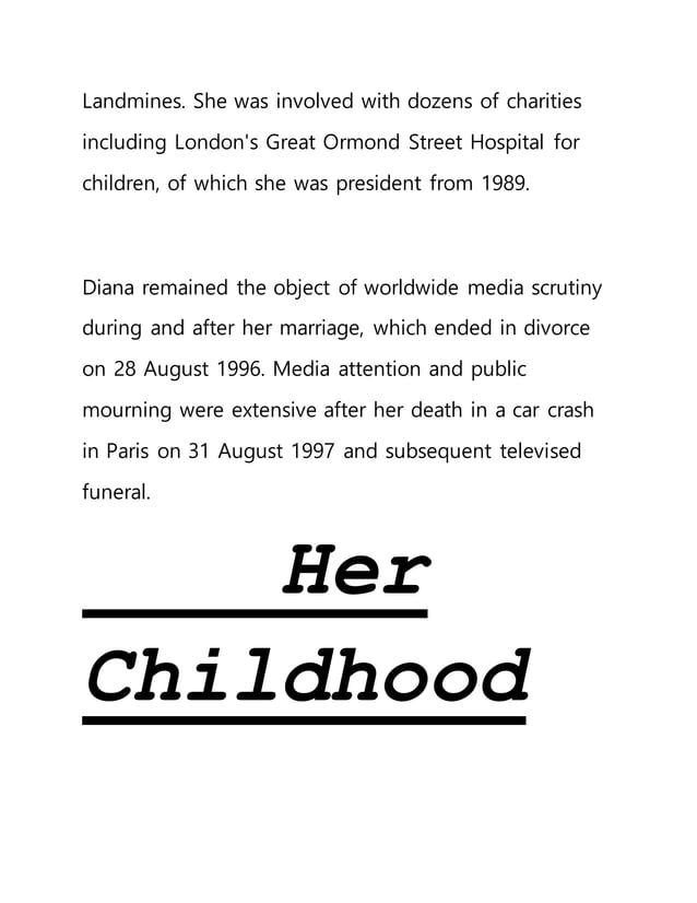 Princess Diana | PDF