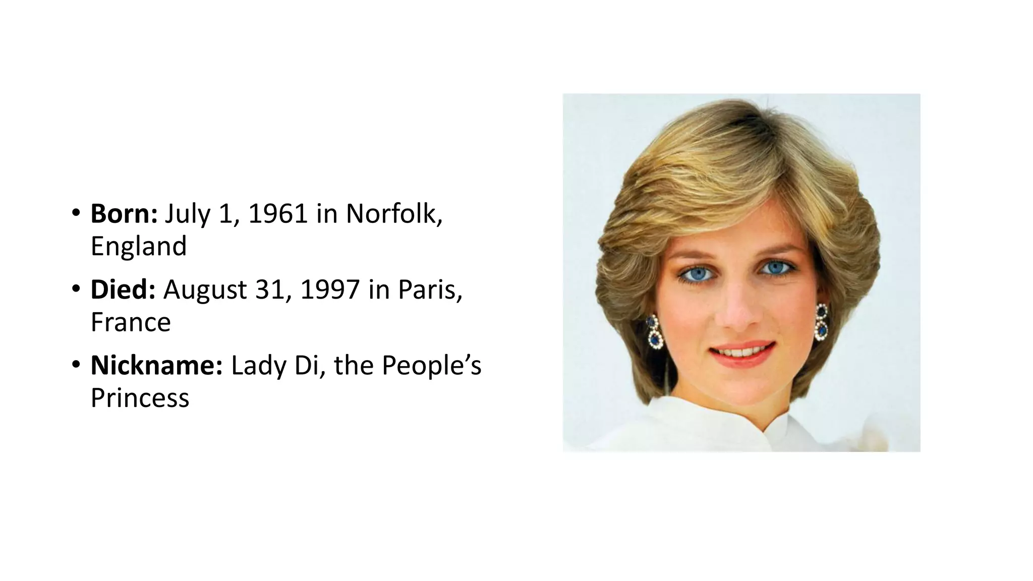 Princess Diana | PPTX