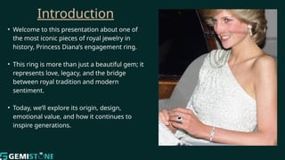 Princess Diana Engagement Ring A Royal Story in Sapphire | PPT