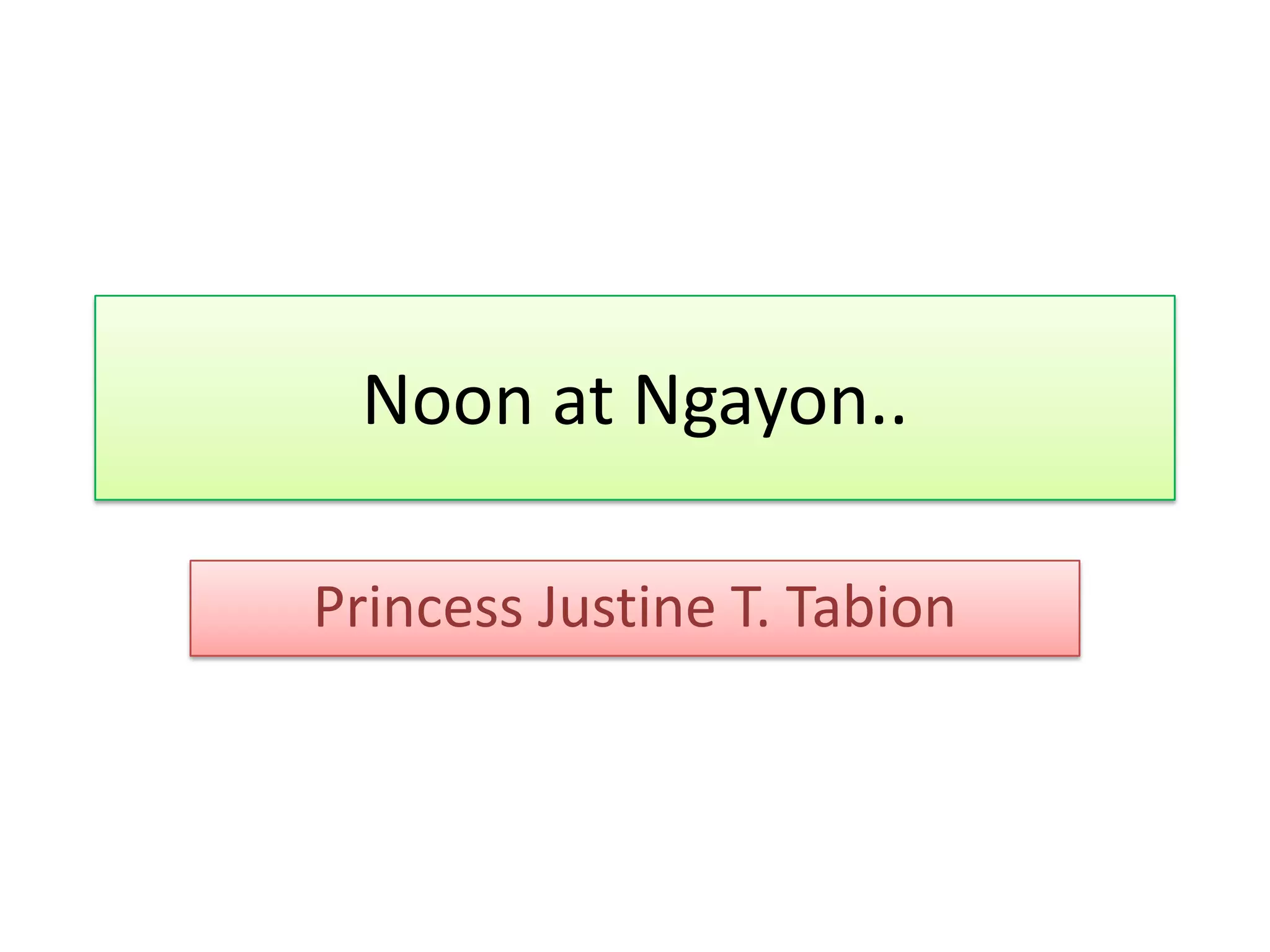 Princess justine t. tabion | PPTX
