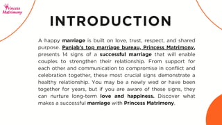 Princess Matrimony Reveals 14 Signs of a Successful Marriage in Punjab.pdf