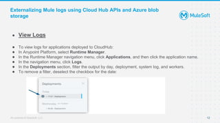 Princeton-NJ-Meetup-Externalizing-Mule-logs-Azure-blog-storage.pptx