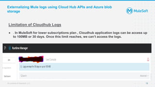 Princeton-NJ-Meetup-Externalizing-Mule-logs-Azure-blog-storage.pptx