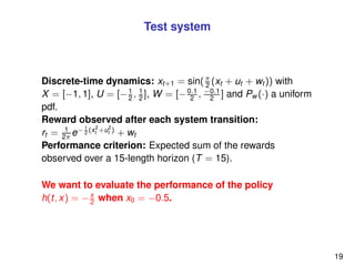 Batch mode reinforcement learning based on the synthesis of artificial trajectories | PPT