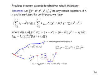 Batch mode reinforcement learning based on the synthesis of artificial trajectories | PPT