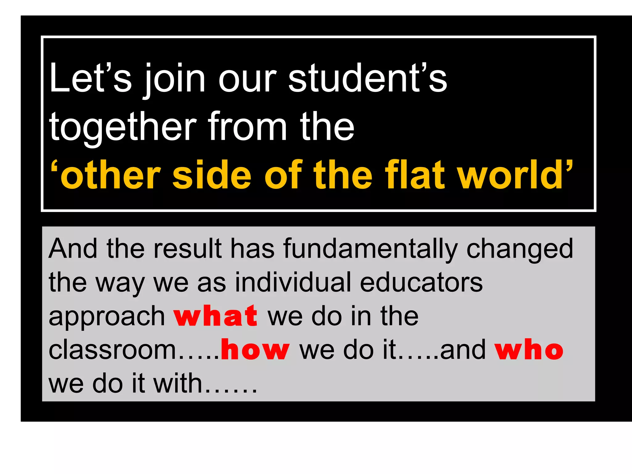 Princeton Flatclassroom Project Upload | PPT | Education