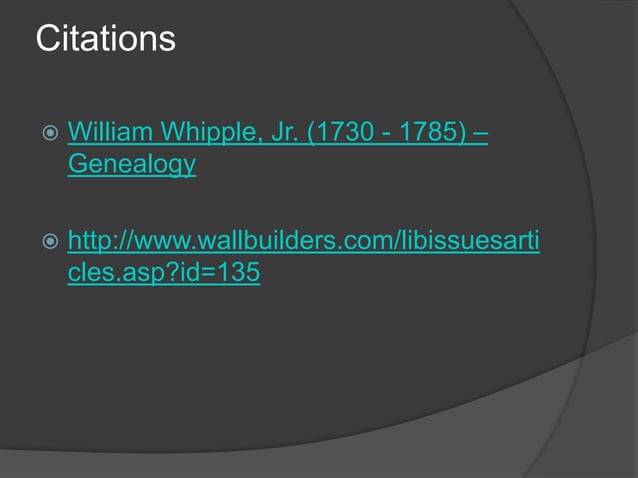 Prince whipple | PPT