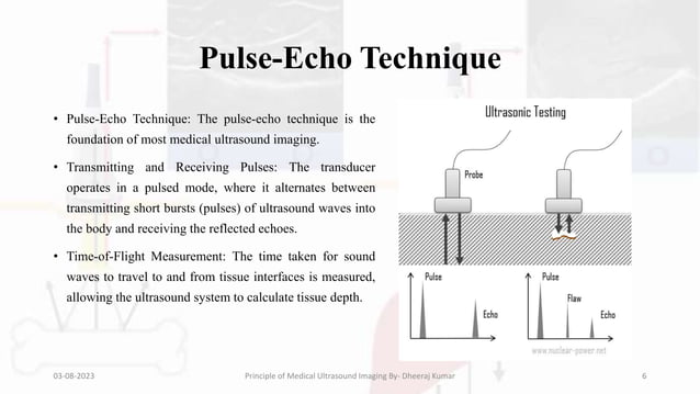 Principle of Ultrasound.pptx | Digital Audio | Computer Software and ...