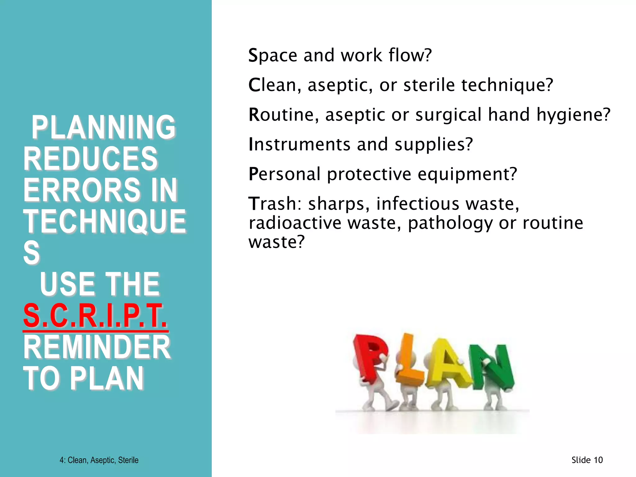 Princilples of aseptic | PPTX
