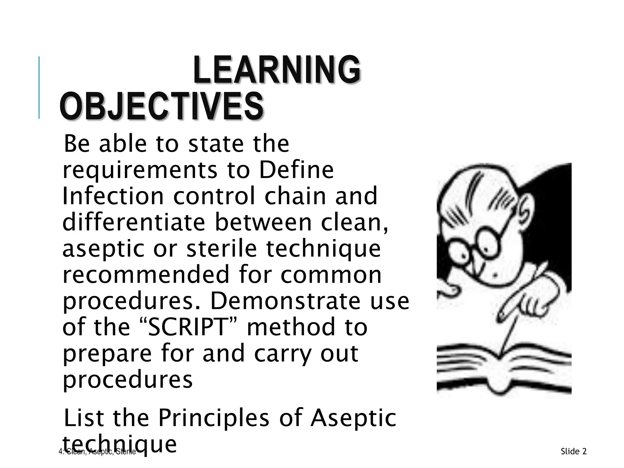 Princilples of aseptic | PPTX