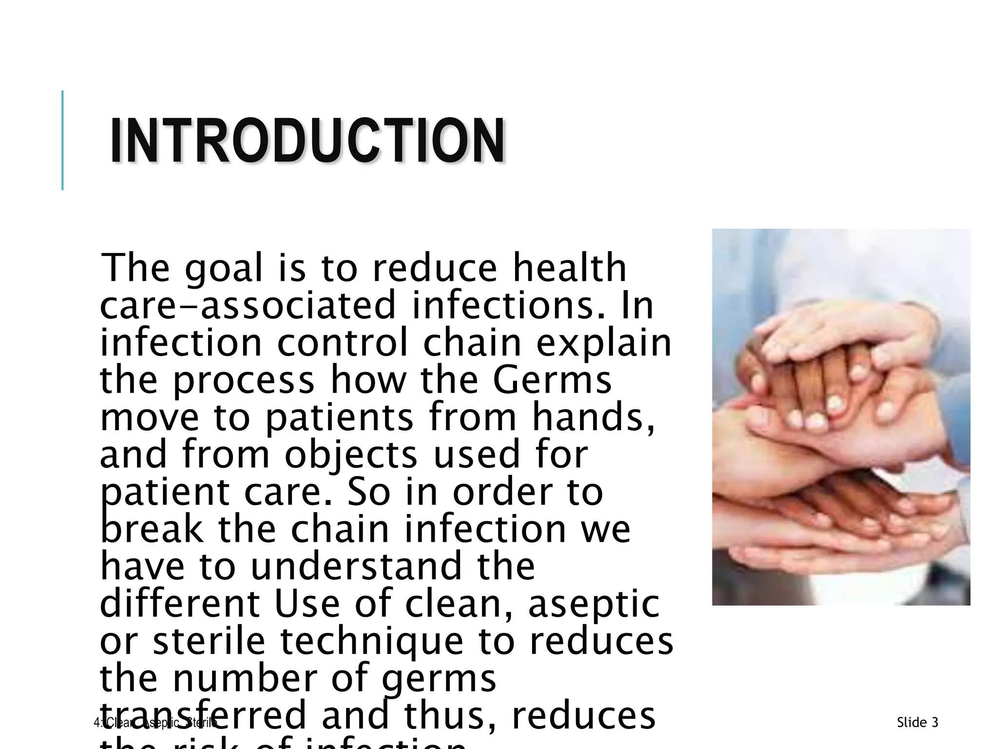 Princilples of aseptic | PPTX