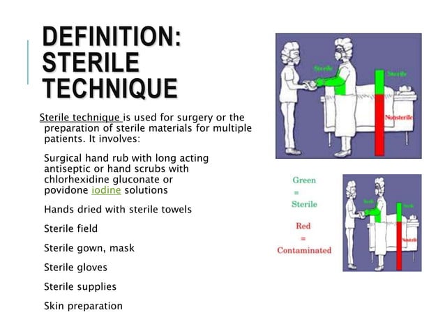 Princilples of aseptic | PPTX