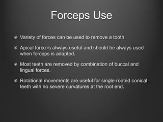 Princinples of Tooth Extraction | PPT