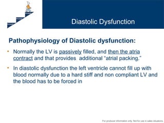 Principal basics of the echocardiogram diastolic dysfunction and left ...