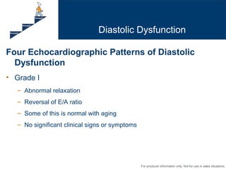 Principal basics of the echocardiogram diastolic dysfunction and left ...