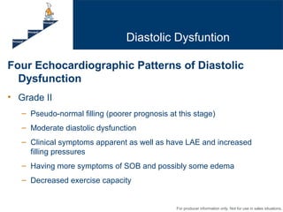 Principal basics of the echocardiogram diastolic dysfunction and left ...