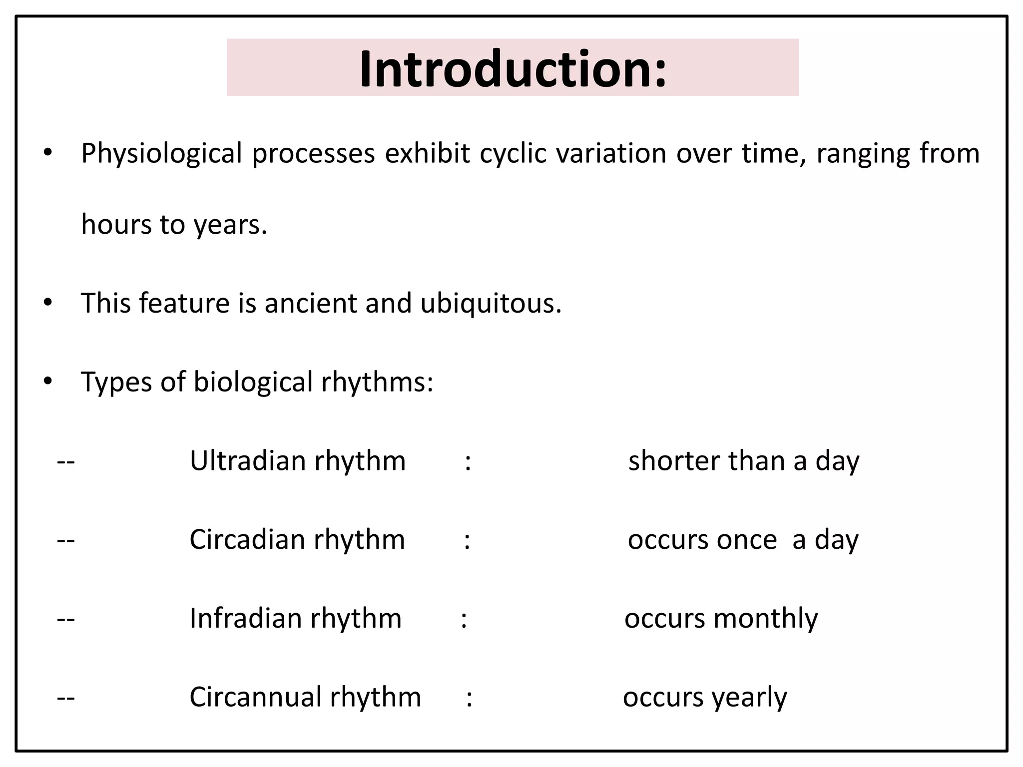 Principal circadian oscillators in mammals. | PPTX