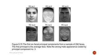 Principal component analysis | PPTX