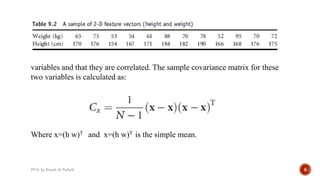 Principal component analysis | PPTX