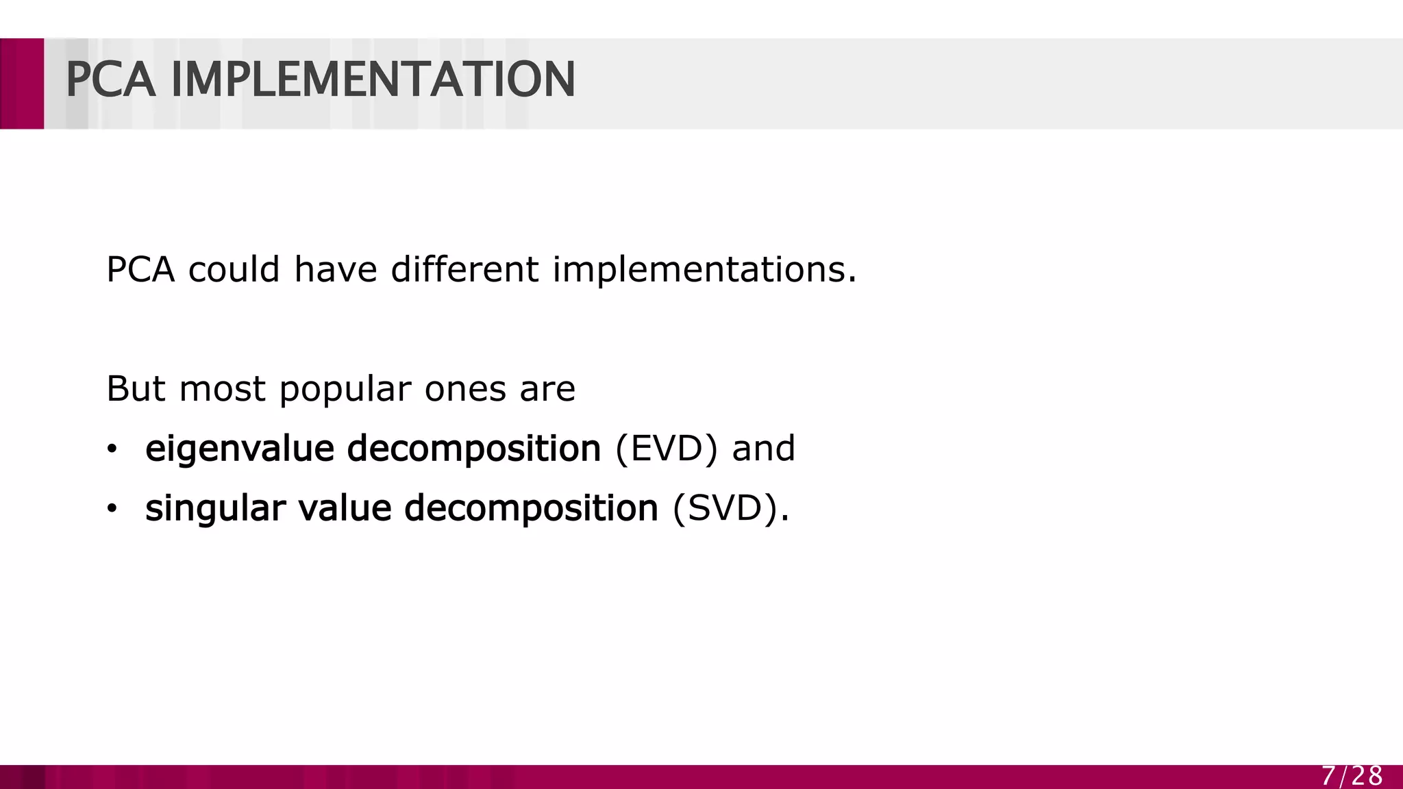 Principal component analysis | PPTX
