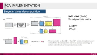 Principal component analysis | PPTX