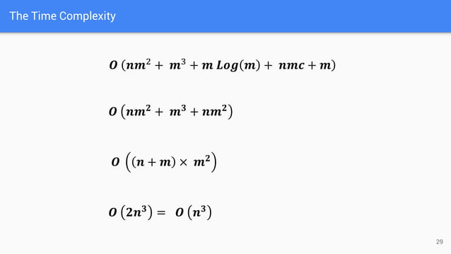 Principal component analysis, Code and Time Complexity | PDF