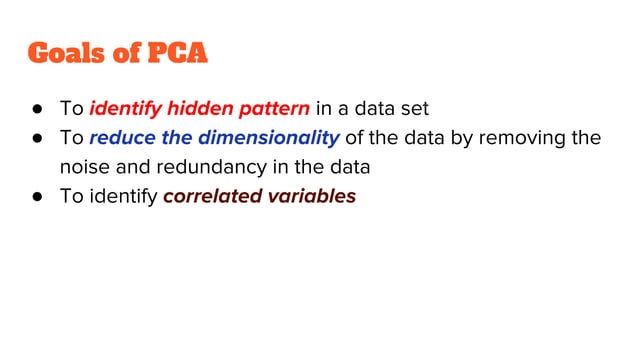 Principal component analysis and lda | PDF