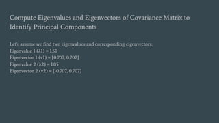 Principal Component Analysis PCA | PPTX